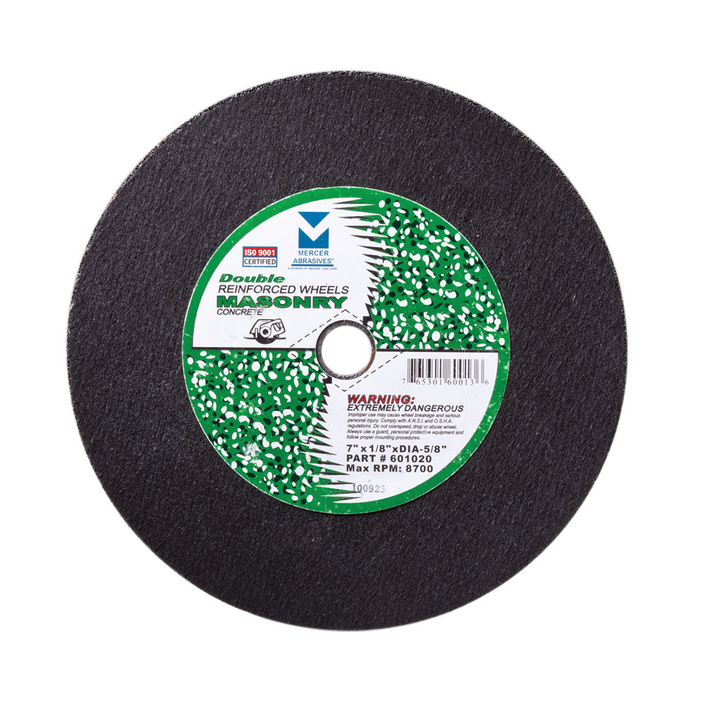 Type 1 Handheld Circular Saw Cut Off Wheels Silicon Carbde For Masonry